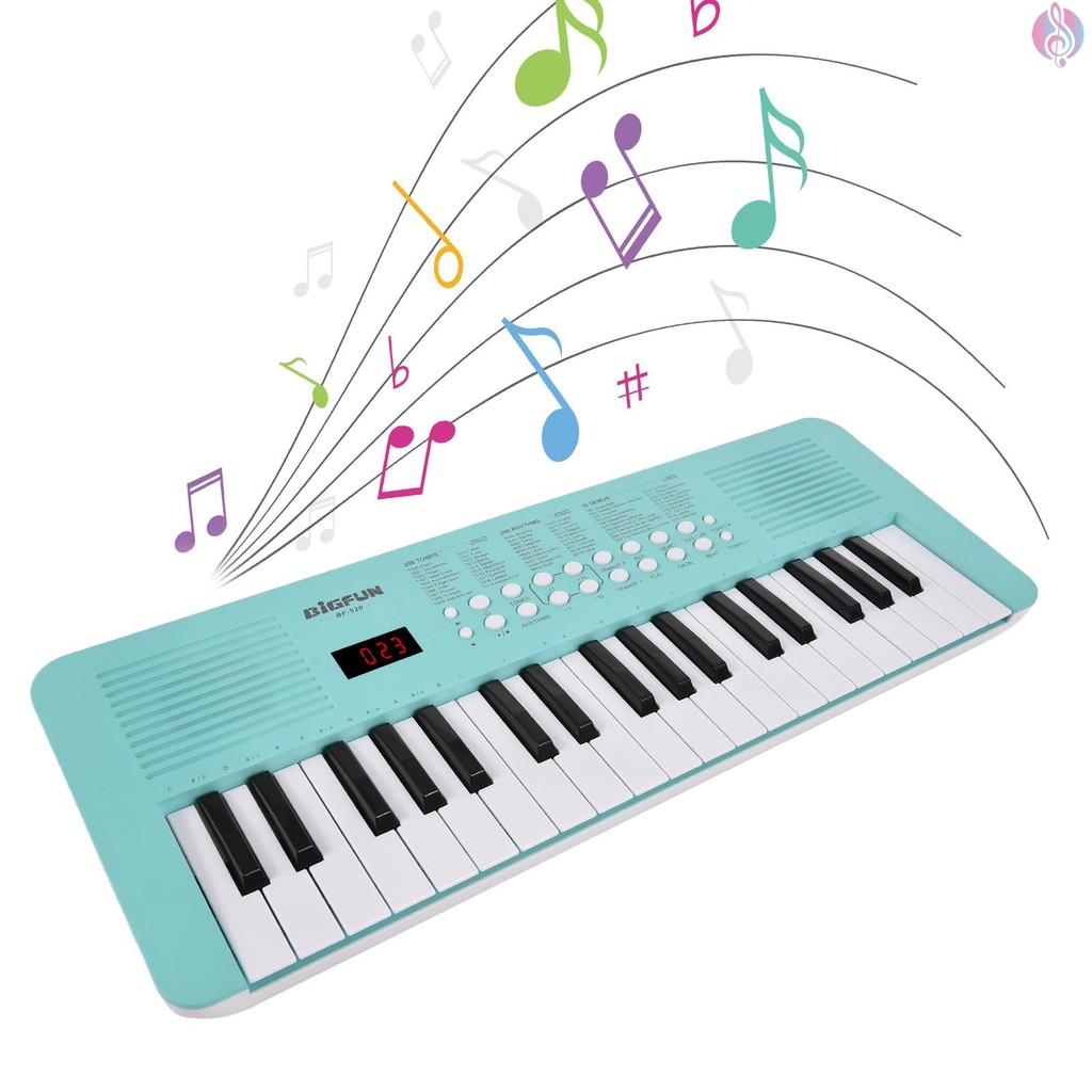 37 Key Electronic Keyboard Piano 200 Tones 200 Rhythms 35 Demos Musical ...