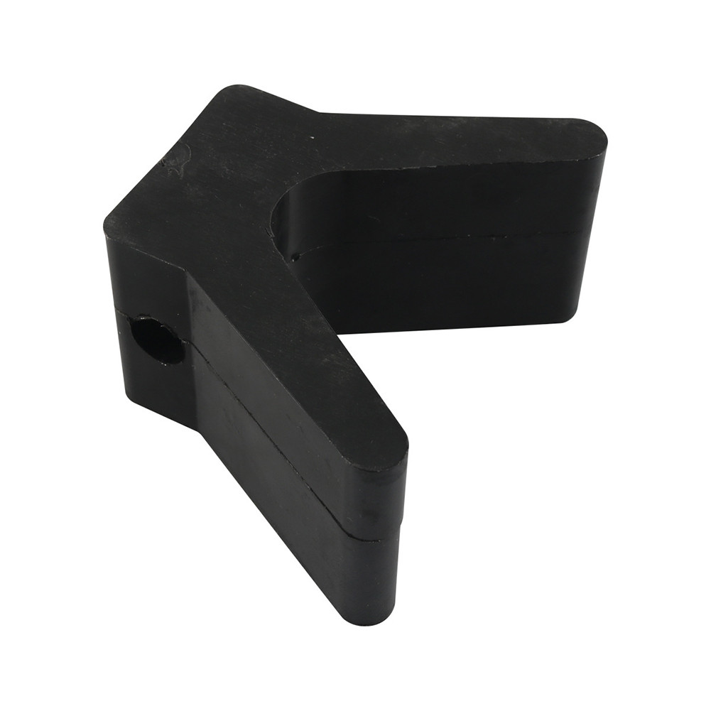 2 Inch V-Style Rubber Boat Bow Stop Trailer Stopper Non Marking for ...