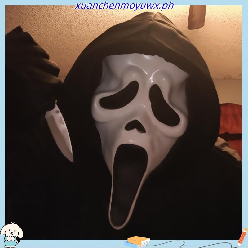 Adult Scream Mask Ghost Scream Mask Party Ghost Face Mask Cosplay ...