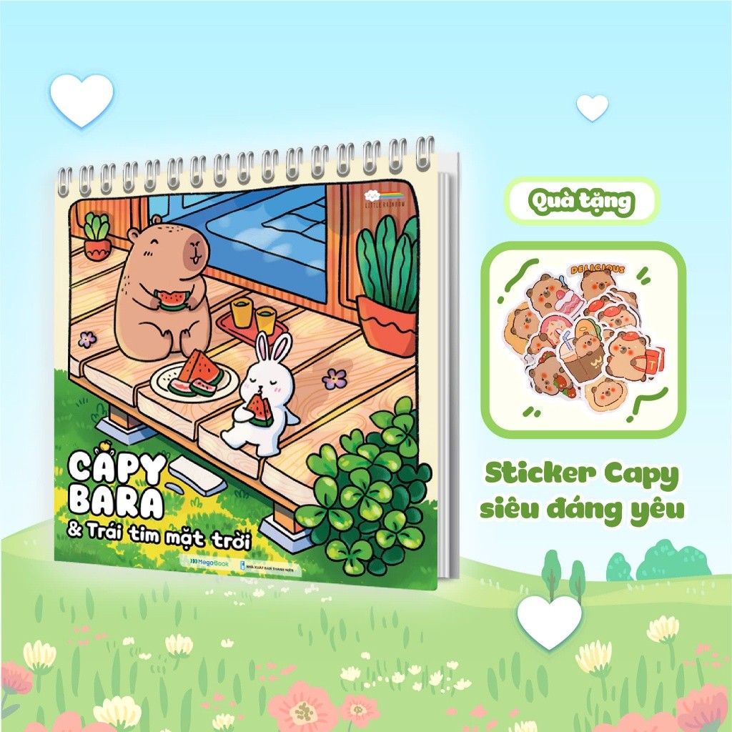 Capybara Coloring Book & Sun Heart | Shopee Philippines