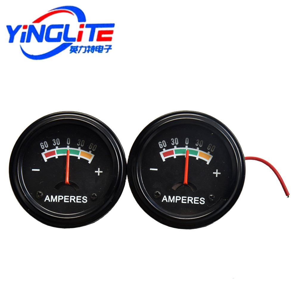 Diesel Charge Current Meter Positive and Negative +- Generator Ammeter ...