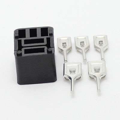 NEW 10 sets - PCB auto relay socket 5pin car relay holder pcb terminal ...