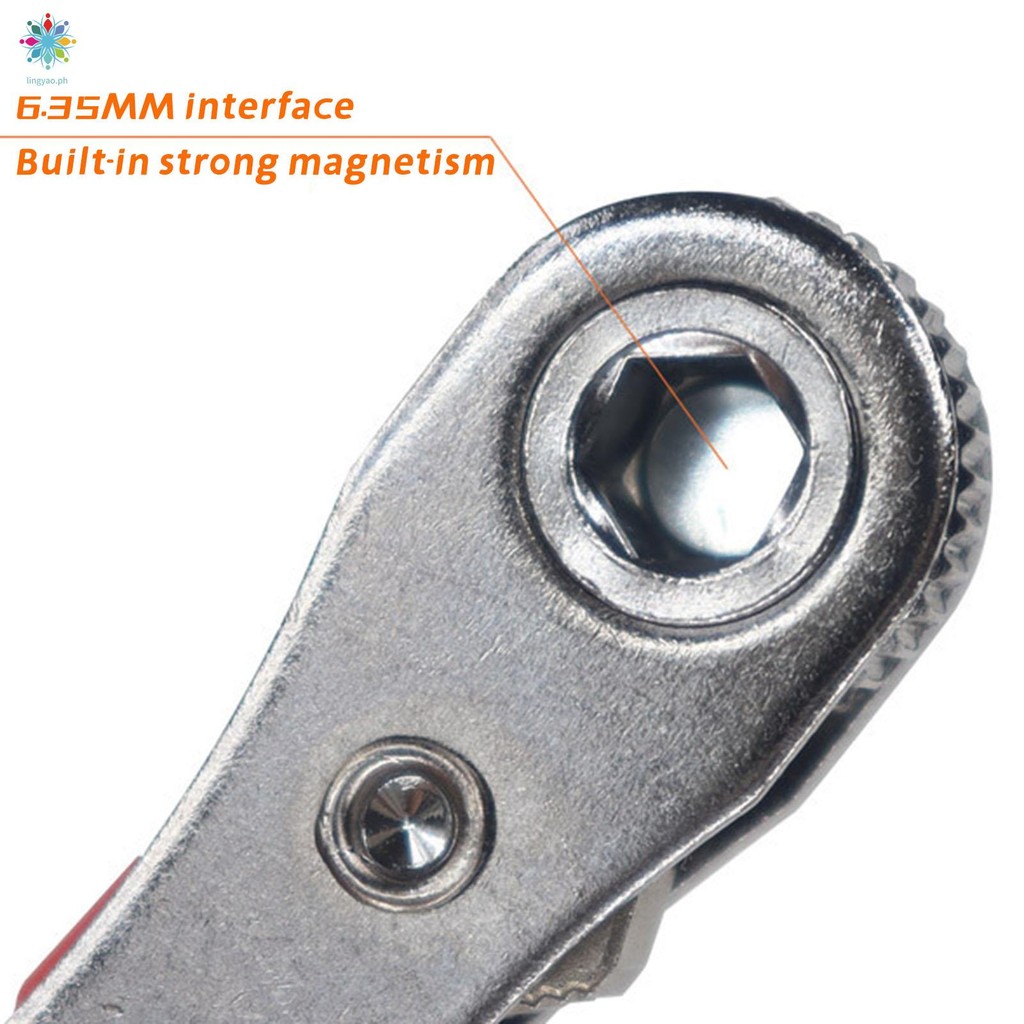 Reversible Ratcheting Screwdriver Set Two-Way Ratchet Adjustment ...