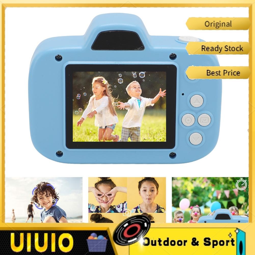 Uiuio 1080P Digital Camera 2.0 Inch Screen Small Portable Video ABS 10X ...