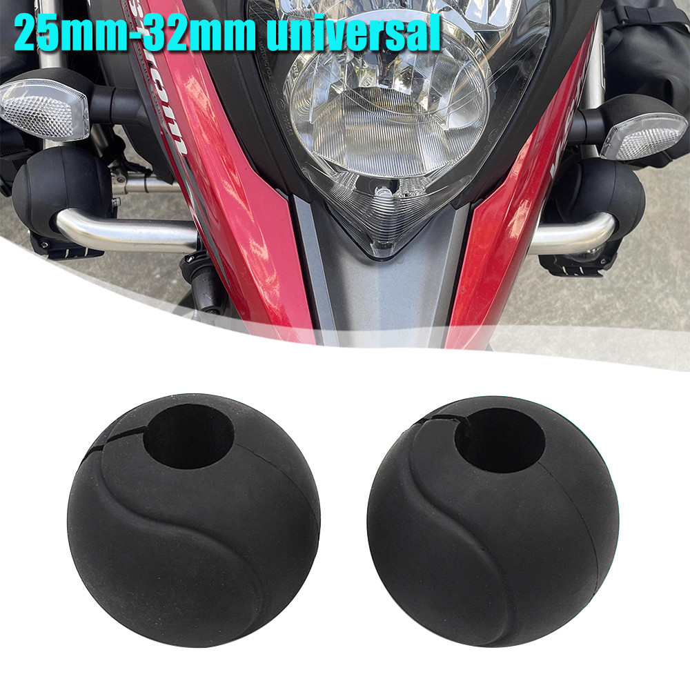 Universal Motorcycle 25-32mm Tube Bars Anti Fall Crash Bar Guard Ball ...