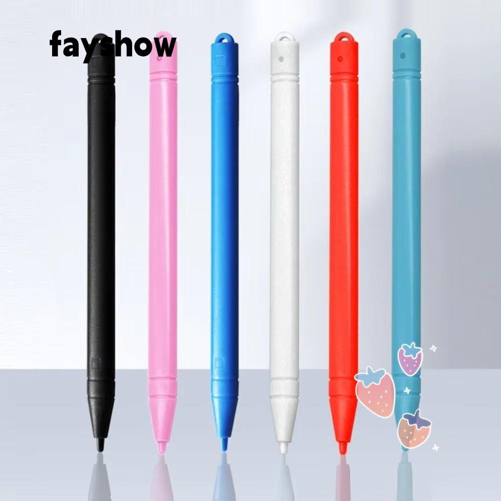 FAY 6pcs Drawing Tablet Pen, Colorful Kids Gift LCD Writing Pad Stylus ...
