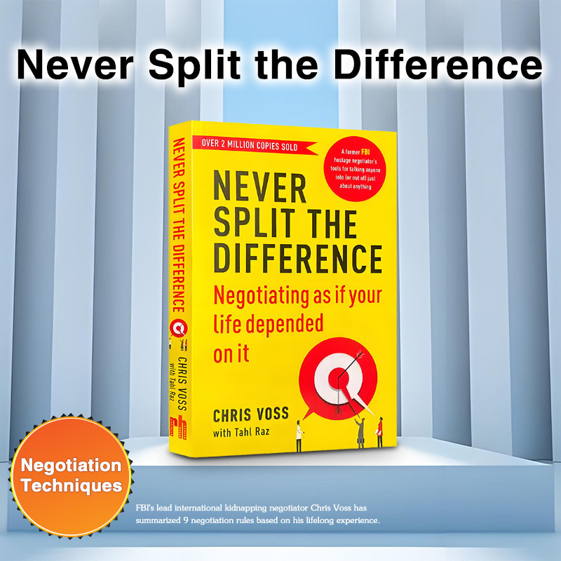 COD Never Split the Difference: Negotiating As If Your Life Depended On It English book | Shopee ...