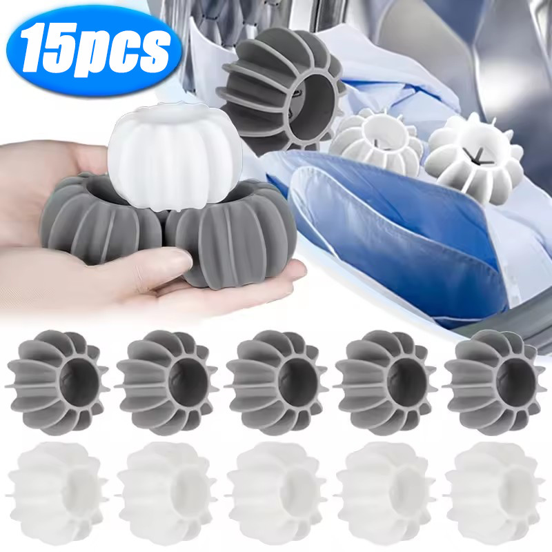 5/10/15Pcs Reusable Silicone Magic Laundry Ball / Anti-tangle Clothes ...