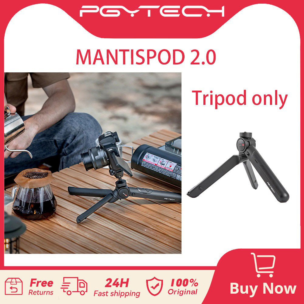 PGYTECH MANTISPOD 2.0 Tripod Only Mini Camera & Cell Phone Vlogging ...