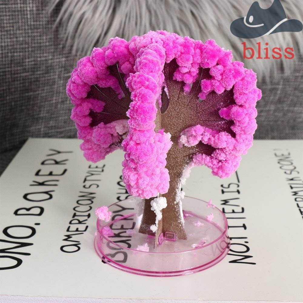 BLISS Sakura Crystal Trees Educational Toys Novelties Cherrytree Paper ...