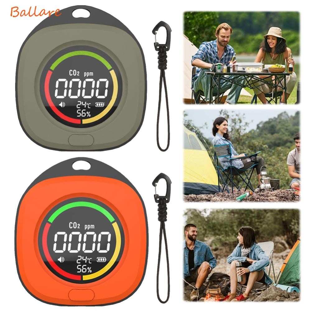 Mini Carbon Monoxide Detector 3-in-1 Portable Temp/Humi/CO Meter with Magnetic Suction 10/120 ...