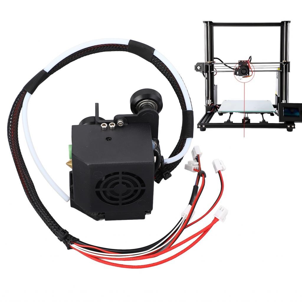 Printer Extruder Head Kit 3D Hot End 42 Step Motor DC24V Fast Shaft ...