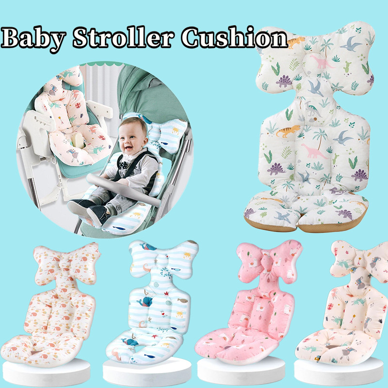 Baby Stroller Cotton Pad Thick Breathable Stroller Car Chair Seat ...
