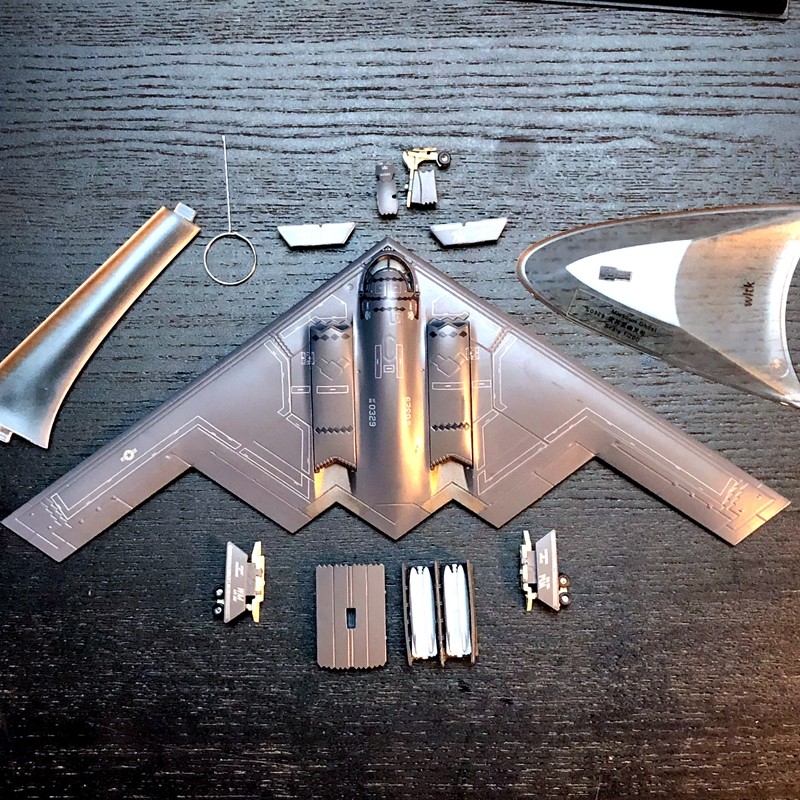 1: 200 Scale Alloy Airplane B2A Ghost Strategic Bomber Finished Product ...