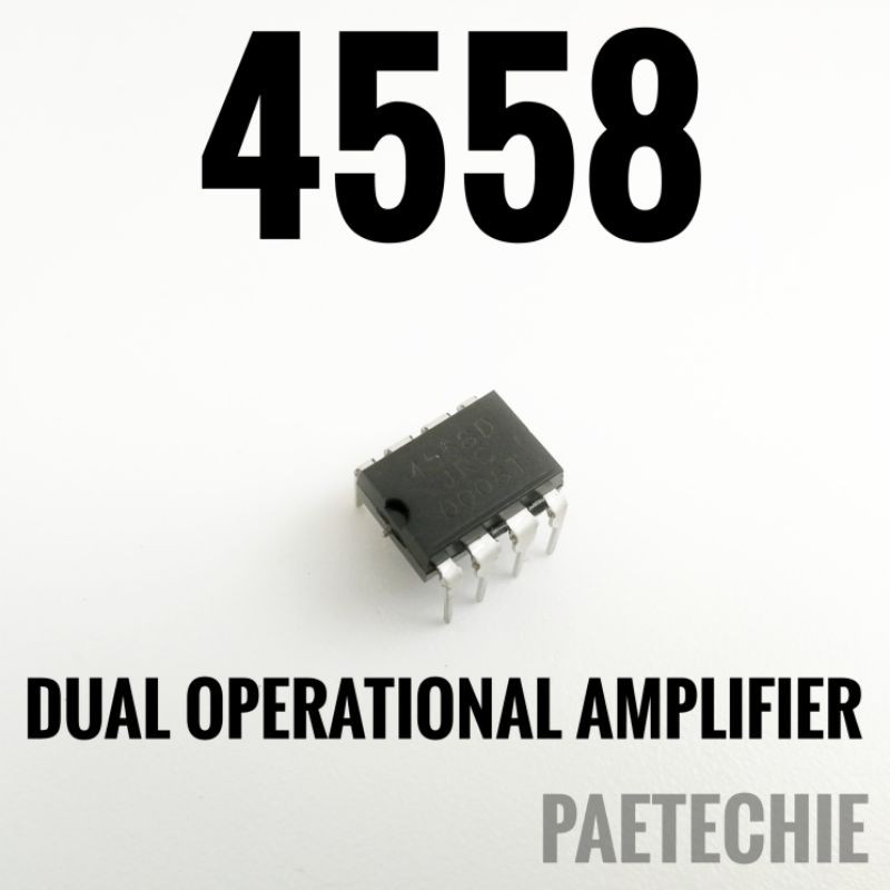 1 Pc JRC4558 4558D 4558 NJM4558D Dual Operational Amplifier IC Op-Amp DIP-8 | Shopee Philippines
