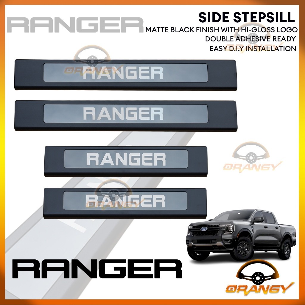 Ford Ranger 2012 to 2025 OEM Side Stepsill / Door Step Sill Protector ...