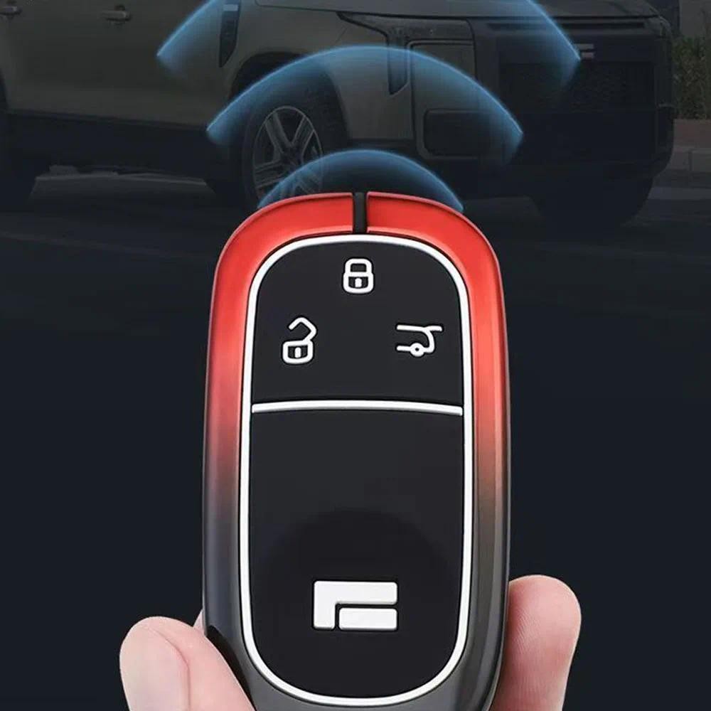 For 2023 For BAIC JISHI Polestone 01 Metal Smart Key Keyless Remote ...