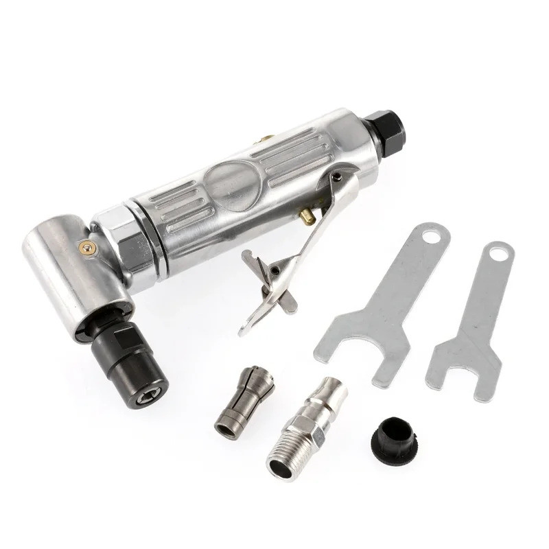 1/4inch Angle Air Die Grinder with 2 Wrench 25000rpm 90 Degree ...