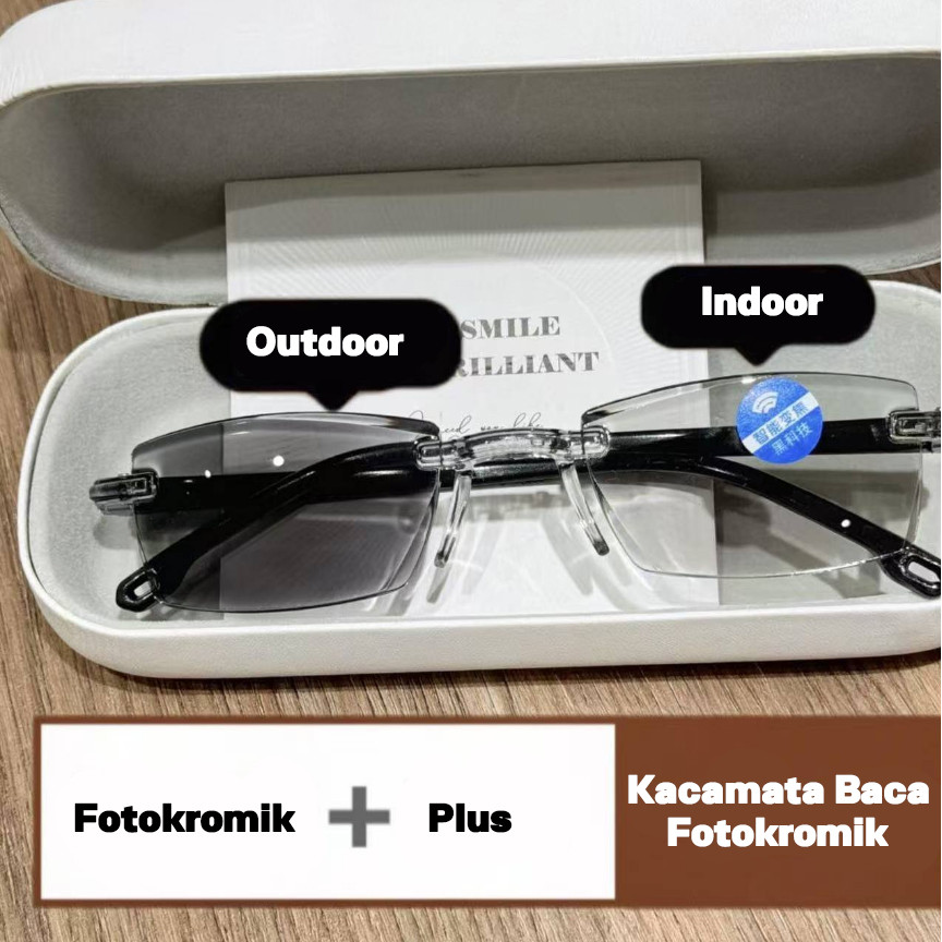 Anti Radiation Plus Lens Photochromic Reading Glasses +1.00 to + 4.00 ...