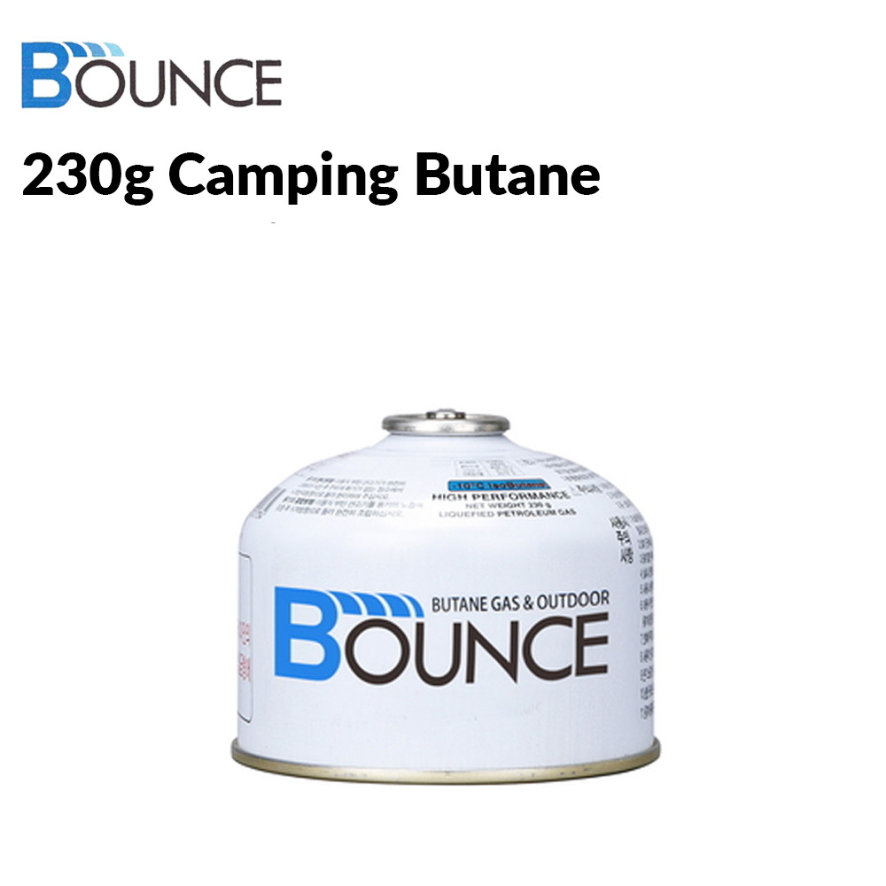BOUNCE Camping Screw Type Butane Isobutane Fuel Canister Gas Portable ...