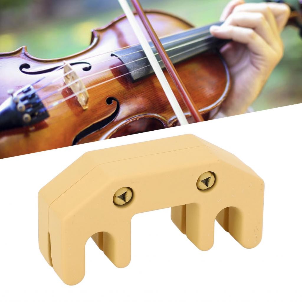 Violin Mute Aluminium Alloy Multifunctional Sturdy Practice for Musical ...
