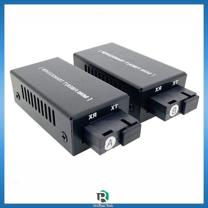 mini Media Converter Fiber Transceiver Single Mode Fiber Converter 20km ...