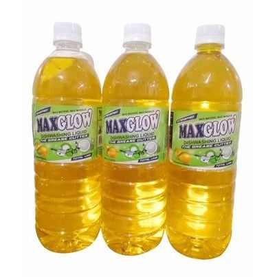 Maxglow Dishwashing Liquid 1L (LEMON) | Shopee Philippines