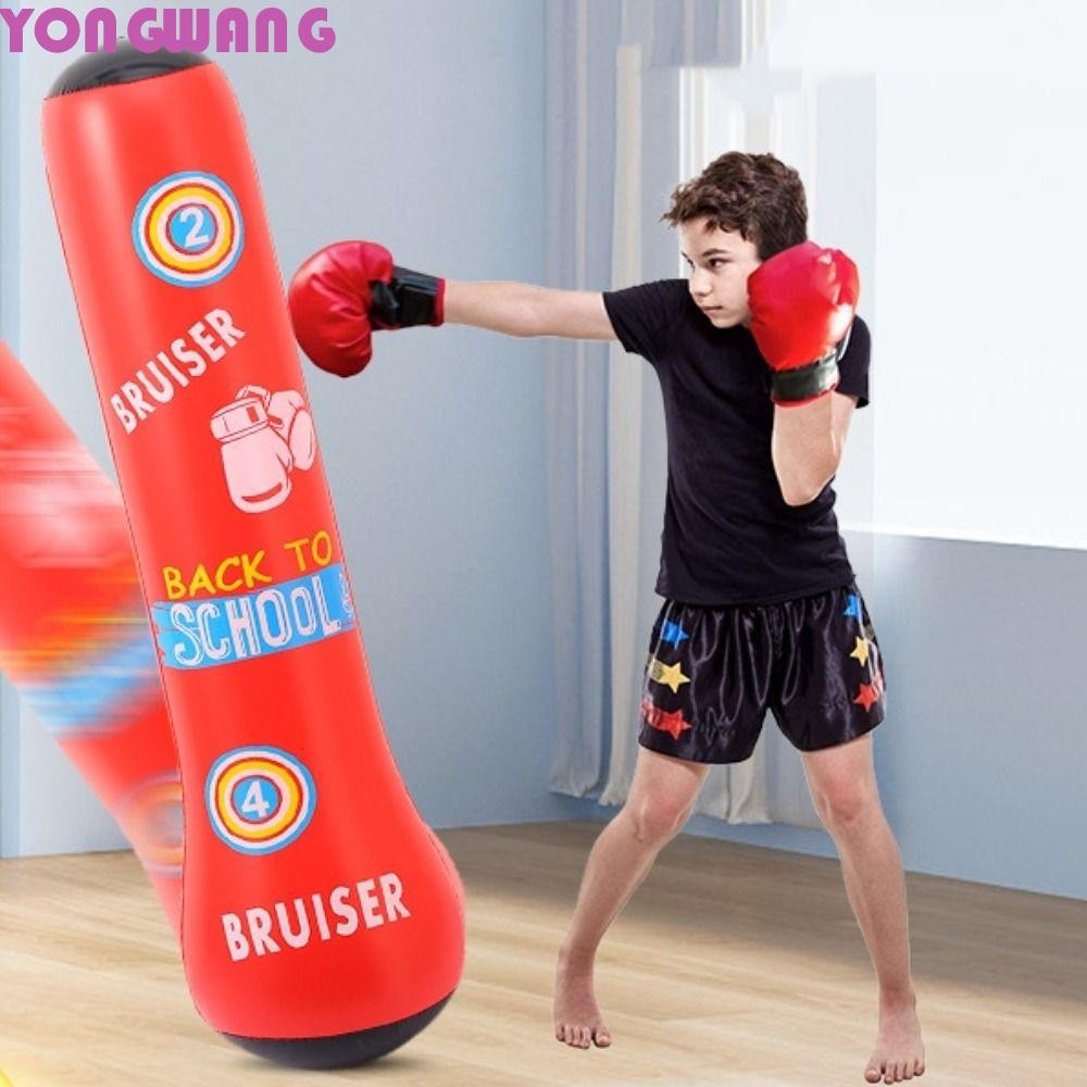 YONGWANG66HR Kids Boxing Sandbag, Inflatable Thickened Children ...