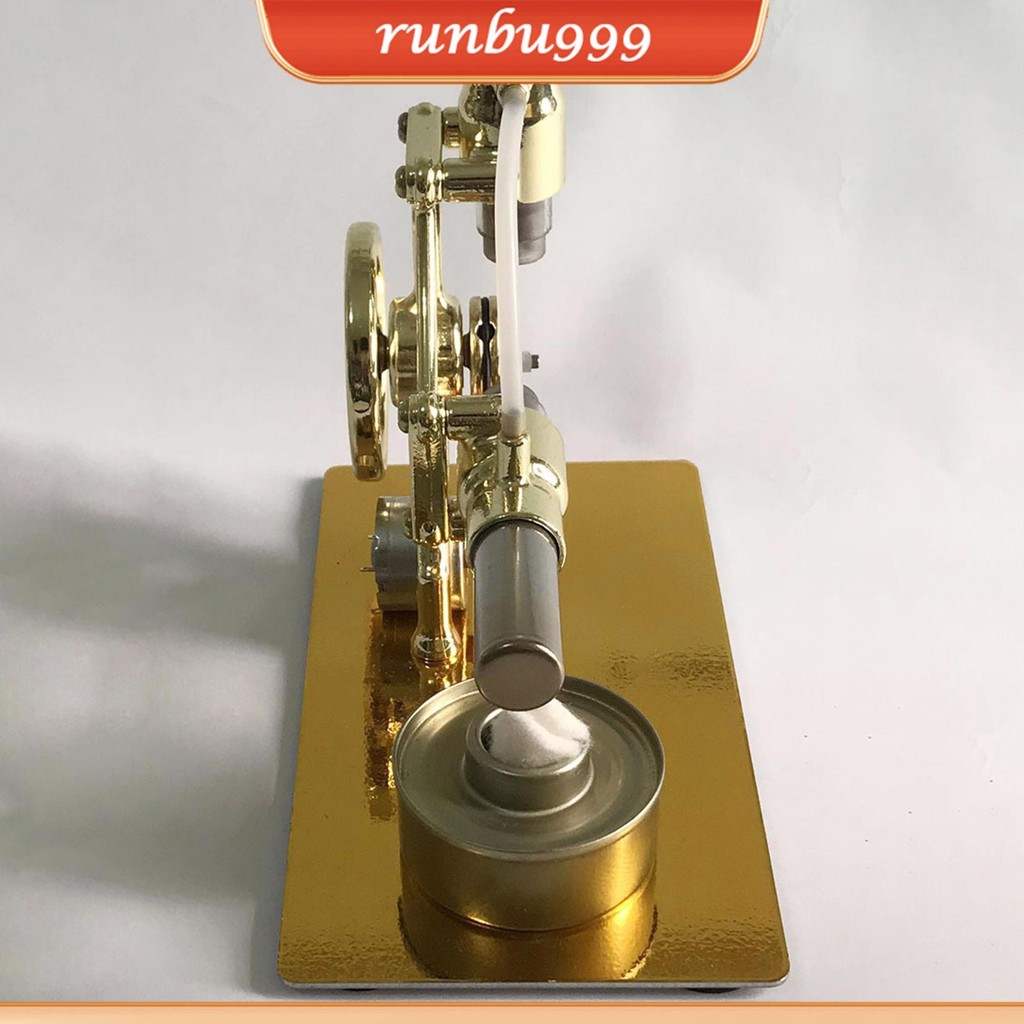 Compact and Efficient Hot Air Stirling Engine Miniature Steam Lab Model ...