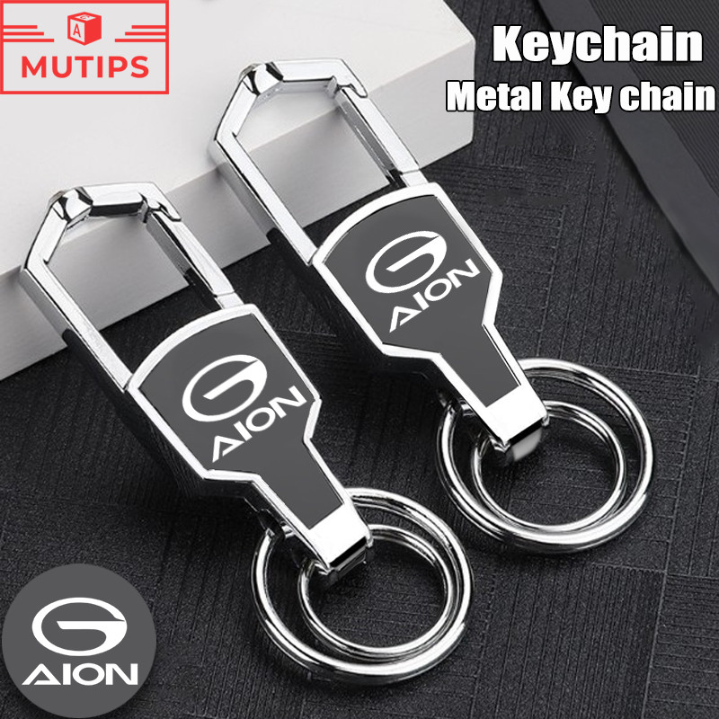 GAC Aion Y Plus Keychain Portable Car Key Chain Laser Logo Metal Key ...