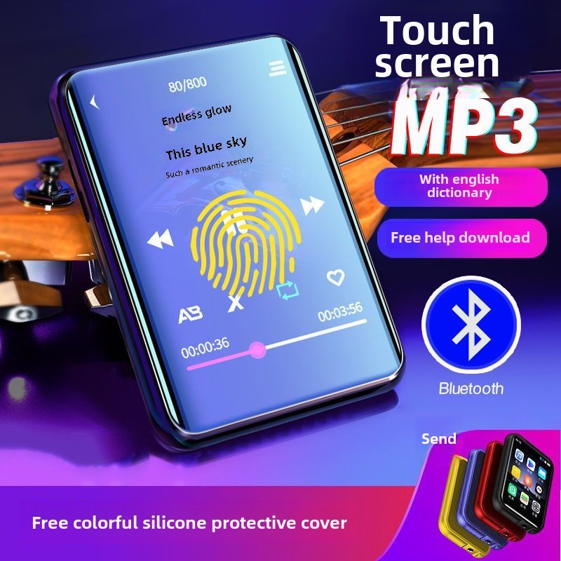 Full Screen mp3 Bluetooth Student Edition Walkman MP4 Touch Screen ...