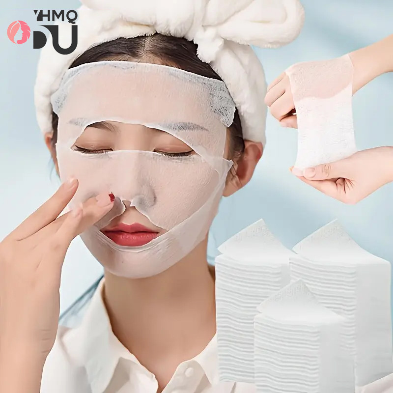 Makeup Wet Compress Cotton Pad Stretchable Elastic Cotton Pieces ...