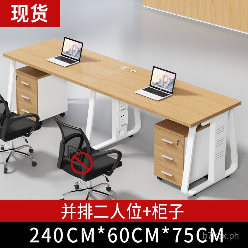 Office Desk Simple Modern Office Station Computer Screen Holder6Four4Personal Office Desk and ...