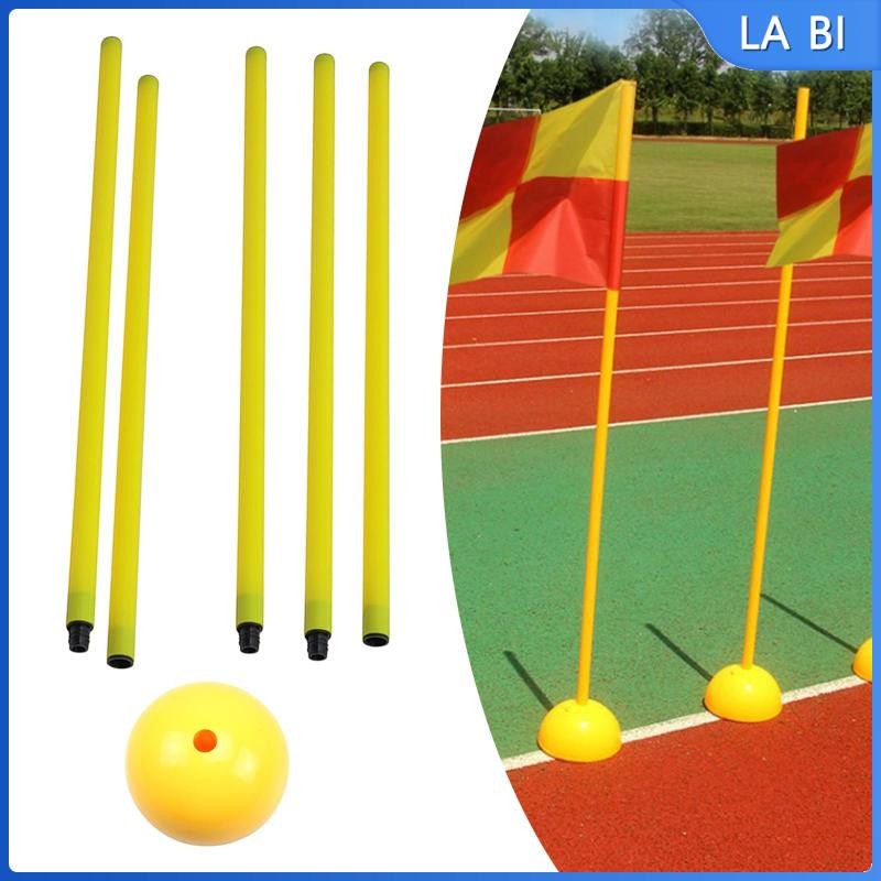 [Wishshopeehhh] Soccer Training Markers Agility Marker Flags PVC ...