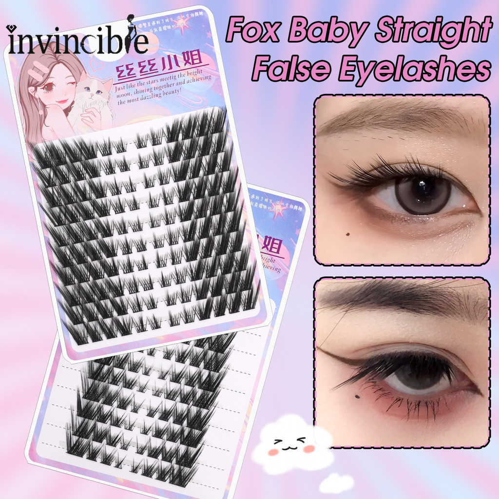 Strip Self-adhesive Volumizing False Eyelashes - Comic Effect Segmented ...