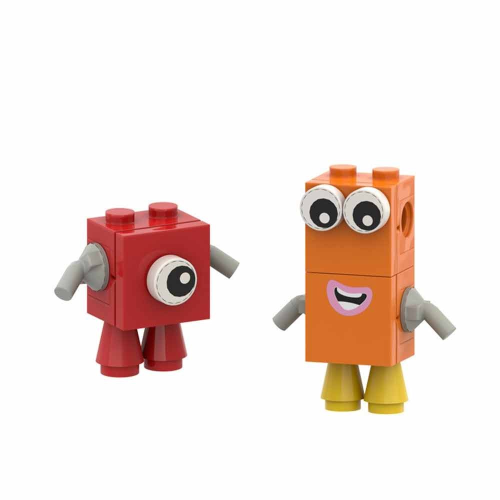 Numberblocks: Number Block Small Square Human Transformable+convertible ...