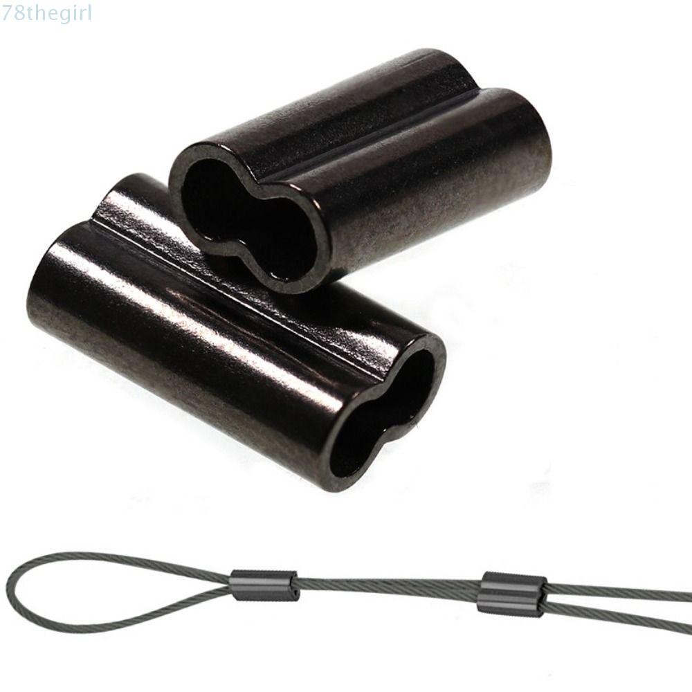 THEGIRL Double Barrel Tube Fishing Double Barrel Mini Crimping Tube ...