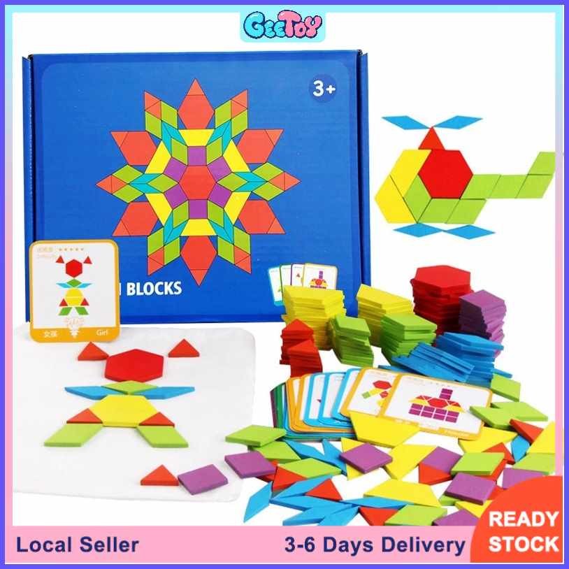 Geetoy@a#155Pcs/Set|C=WWooden)R>Blocks)ee>Jigsaw)VF>Puzzle)aD ...