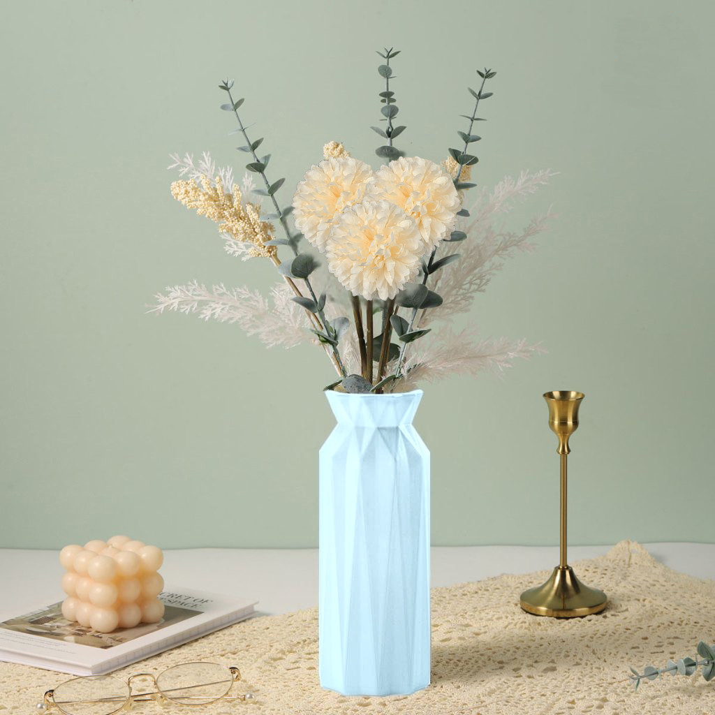 12pcs/set Artificial Silk Chrysanthemum Flowers（no Vase） for Home ...