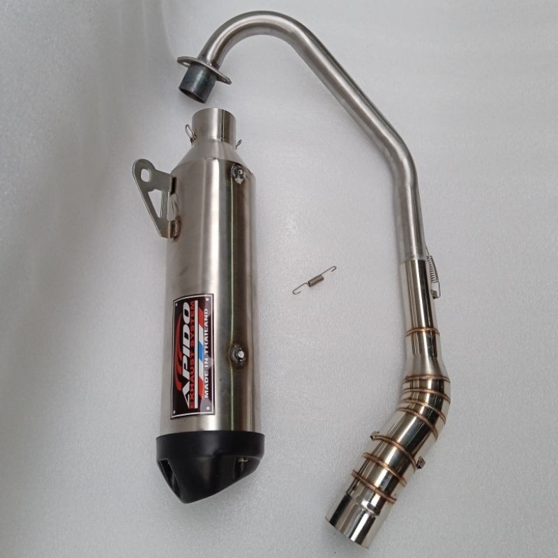 Big elbow Apido racing exhaust Raider 150 carb Raider 150 fi | Shopee ...