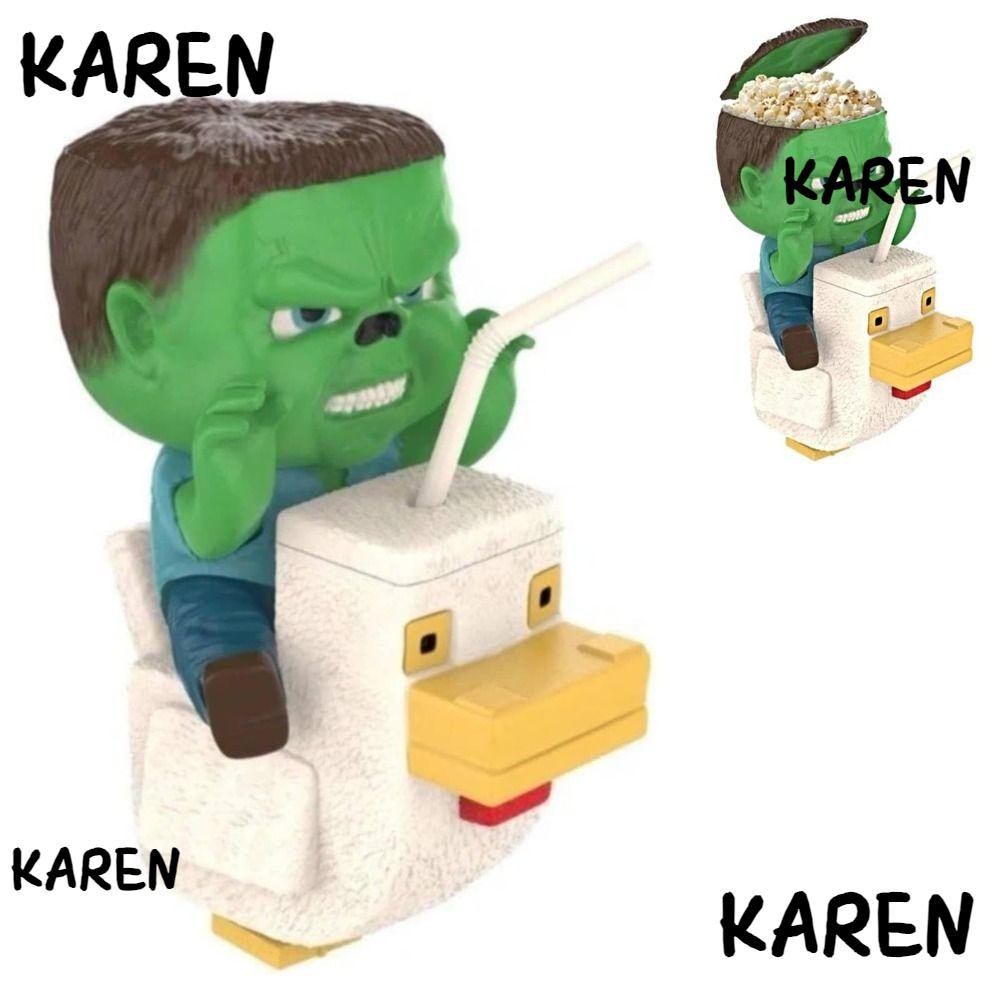 KAREN Chicken Jockey Combo Set, PVC Movie Theater Chicken Jockey ...