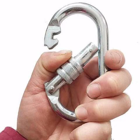 Climbing Lock Carabiner Climbing Master Lock Outdoor Climbing Safety ...