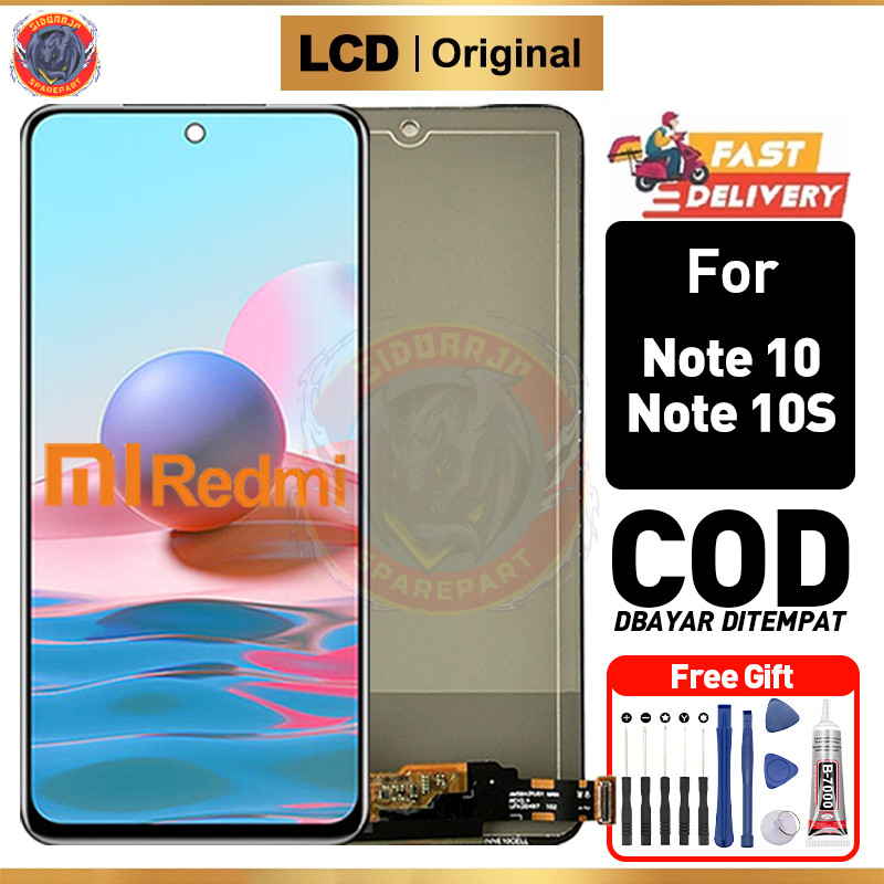 LCD Redmi NOTE 10 Redmi NOTE 10S Original Touchscreen Fullset Original ...