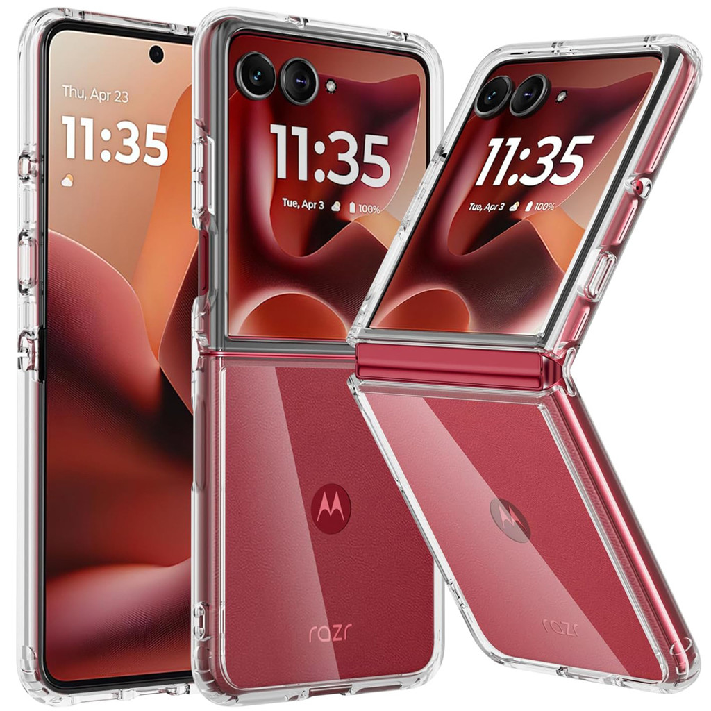 Transparent Case for Motorola Razr 60 Ultra 50 Ultra Razr+ 2025 2024 ...