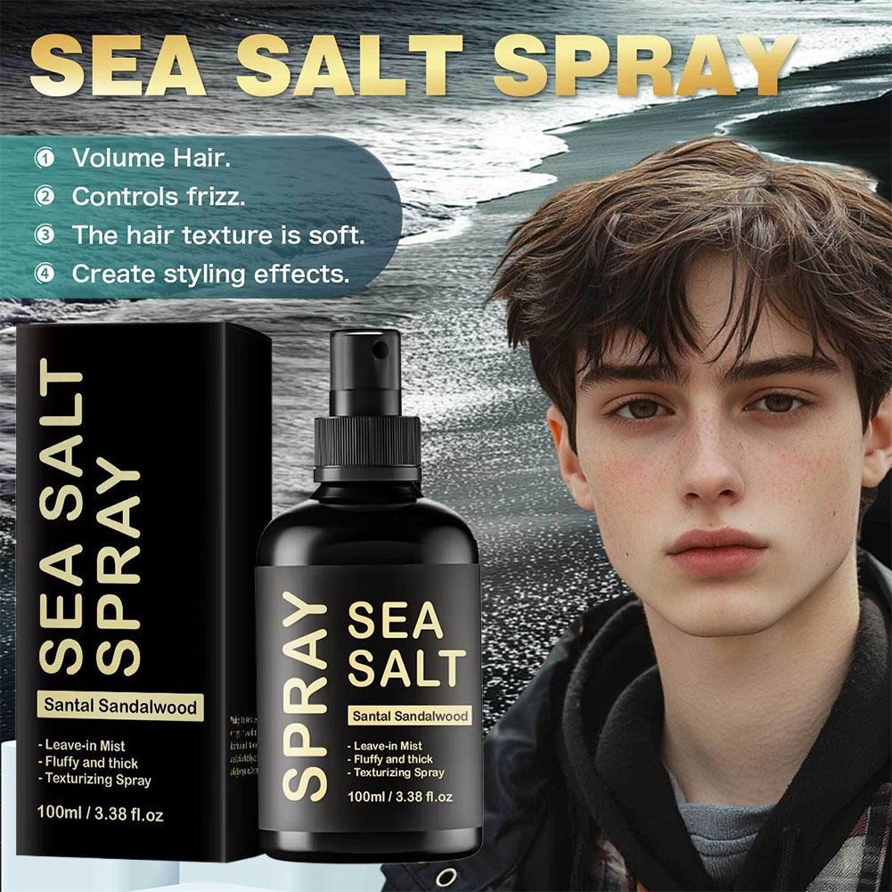 Sea Salt Spray Hair Texturizing 100ml Instantly Controls Smoothing Hair ...