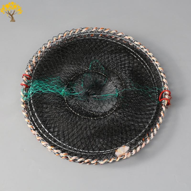 Metal Frame Foldable Fish Cage Unique Design Outdoors Fishing Cast Cage ...