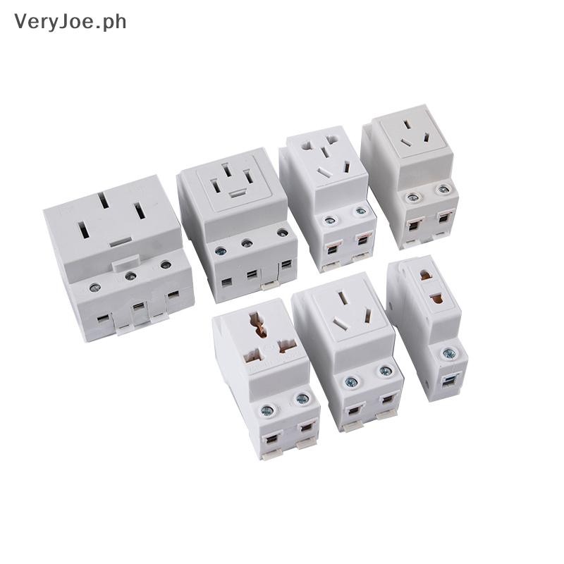 [JOE] AC30 EU And AU Type 35mm DIN Rail Mount AC Power 10A 16A 25A 250V ...