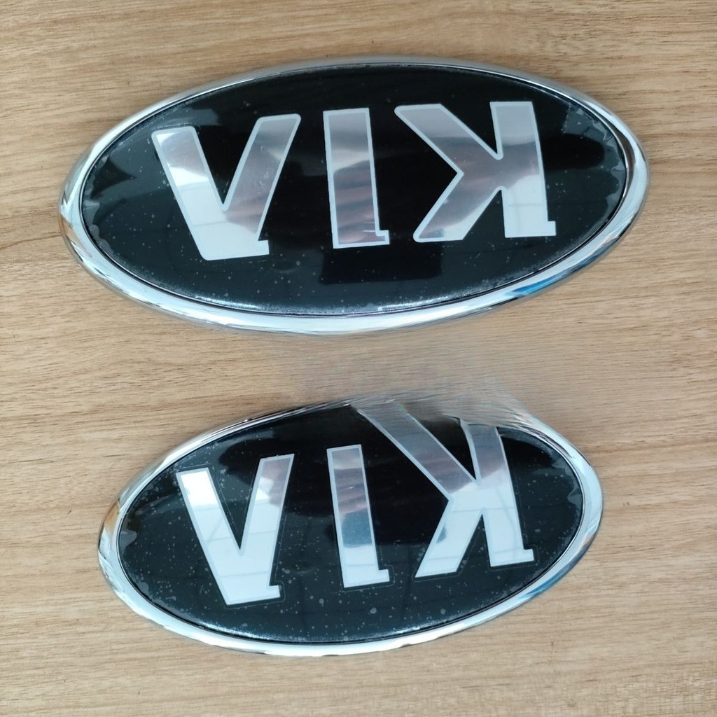 Kia 2014 k5 hood labels, front and rear Kia labels, new k5 kia labels ...