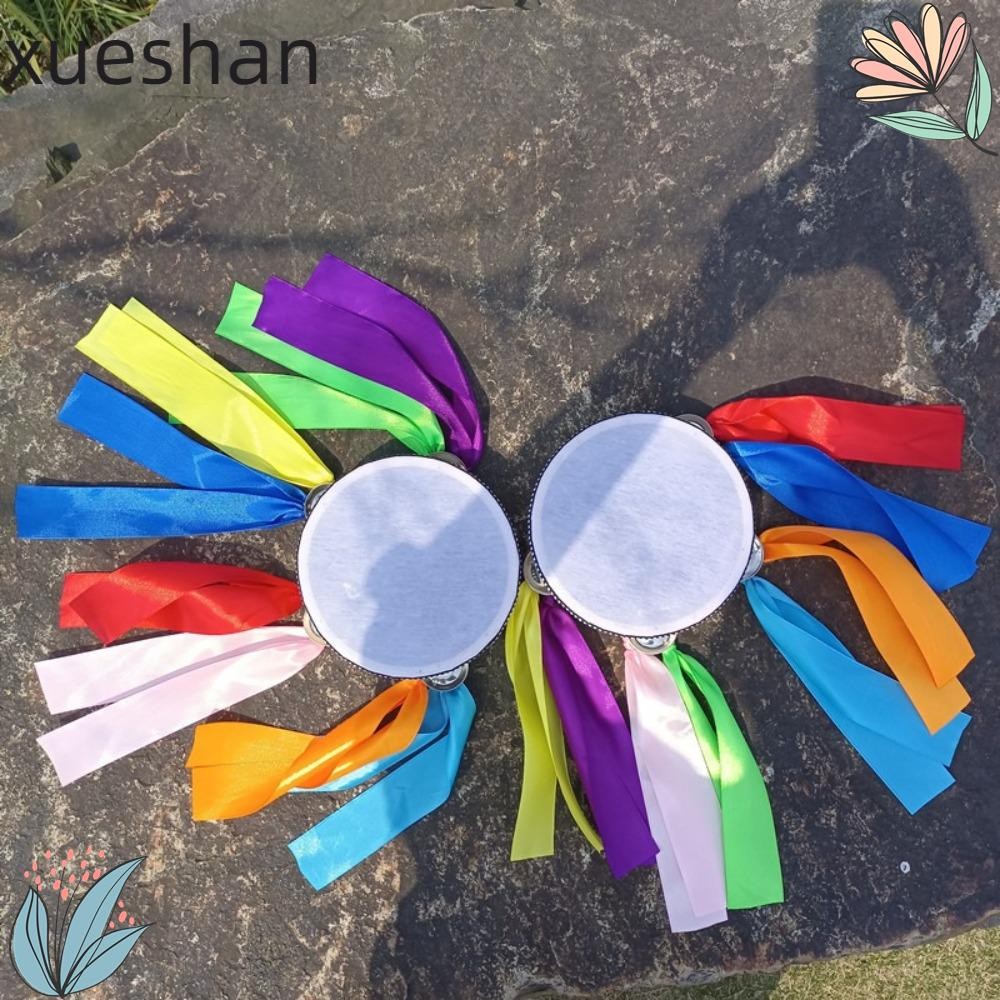 XUESHAN Tambourine, Small Bell Kindergarten Performance Percussion ...