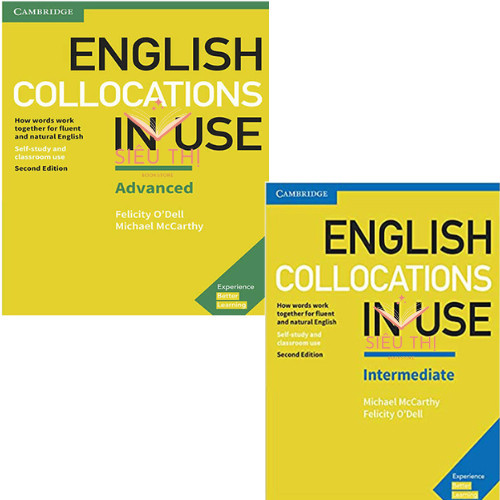 Aha - English Collocations In Use Book Complete Set of 2 Black and ...